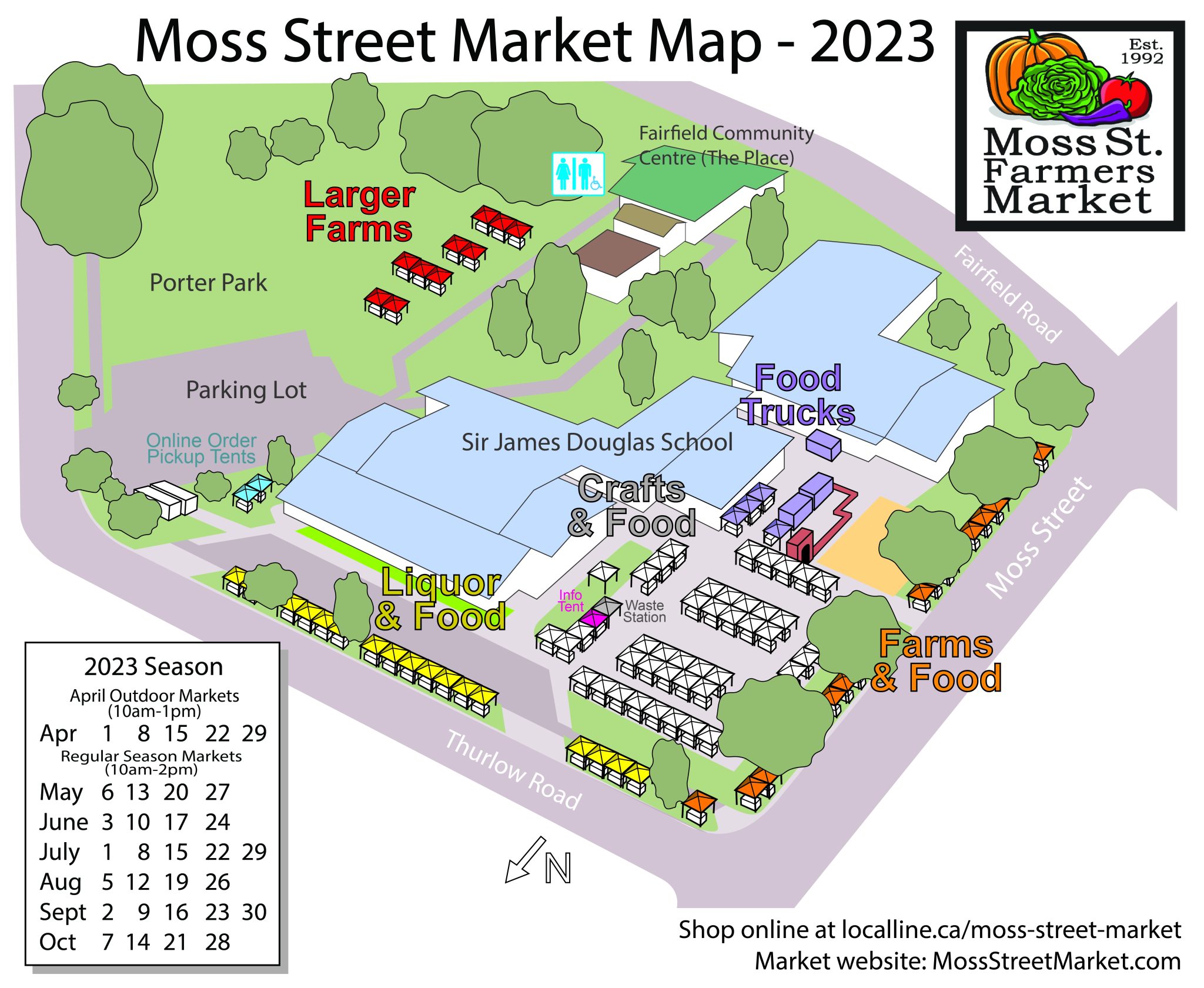 Moss Street Farmers Market – shop online at localline.ca/moss-street-market